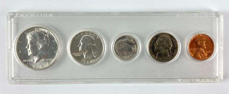1964 US Proof Coin Set - Matthew Bullock Auctioneers