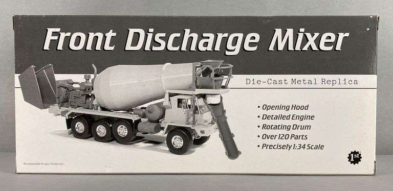 First Gear Front Discharge Die-Cast Mixer - Matthew Bullock Auctioneers