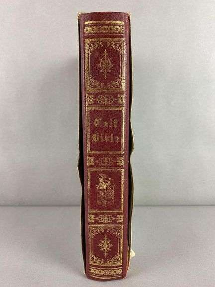 Colt Bible Hidden Compartment Book - Matthew Bullock Auctioneers