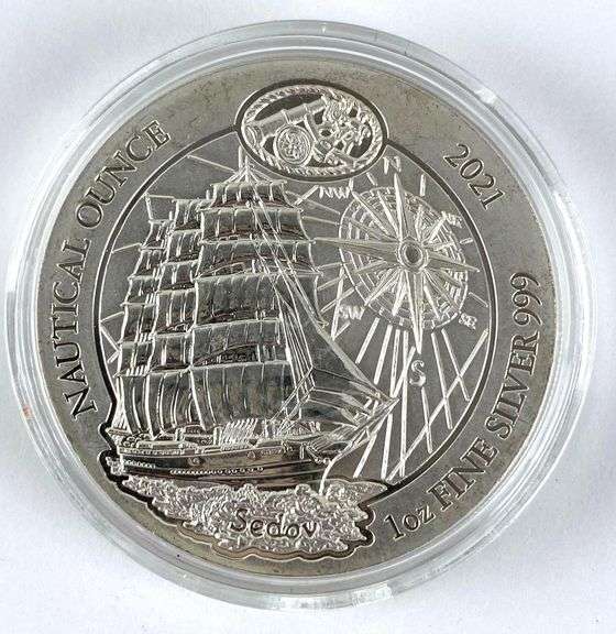 2021 Rwanda 50 Francs Sedov 1 oz .999 Fine Silver Round - Matthew ...