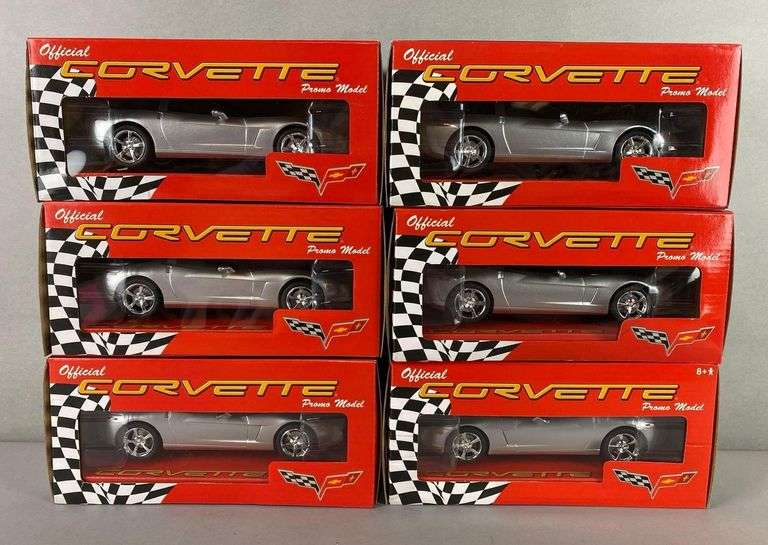 Group Of 6 2010 Corvette Coupe Promo Model Cars - Matthew Bullock ...