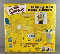 Gazelle The Simpson Talking Golf Head Cover - Matthew Bullock Auctioneers
