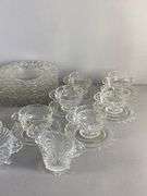 Group of Cambridge Caprice Pattern Dinnerware - Matthew Bullock Auctioneers