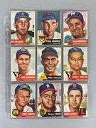 200+ 1953 - 59 Topps Baseball Cards with HOFs, Stars, and Rookies ...