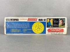 1975 AMT Star Trek USS Enterprise Command Bridge Model Kit - Matthew ...