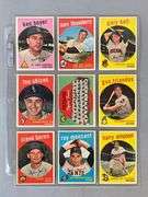 83 - 1959 Topps Baseball Cards with HOFs, Stars, and Rookies - Matthew ...