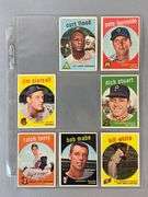 83 - 1959 Topps Baseball Cards with HOFs, Stars, and Rookies - Matthew ...