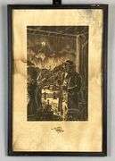 Roland F. Harper Benjamin Franklin Kite and Key Historical Print ...