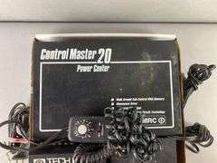 Group of Model Train Controllers and Power Center - Matthew Bullock Auctioneers