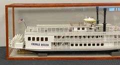Large Creole Queen Three Deck Steamboat Model - Matthew Bullock Auctioneers