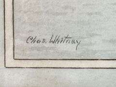 Group of 2 Charles Whitney Landscape Watercolor Paintings on Paper ...