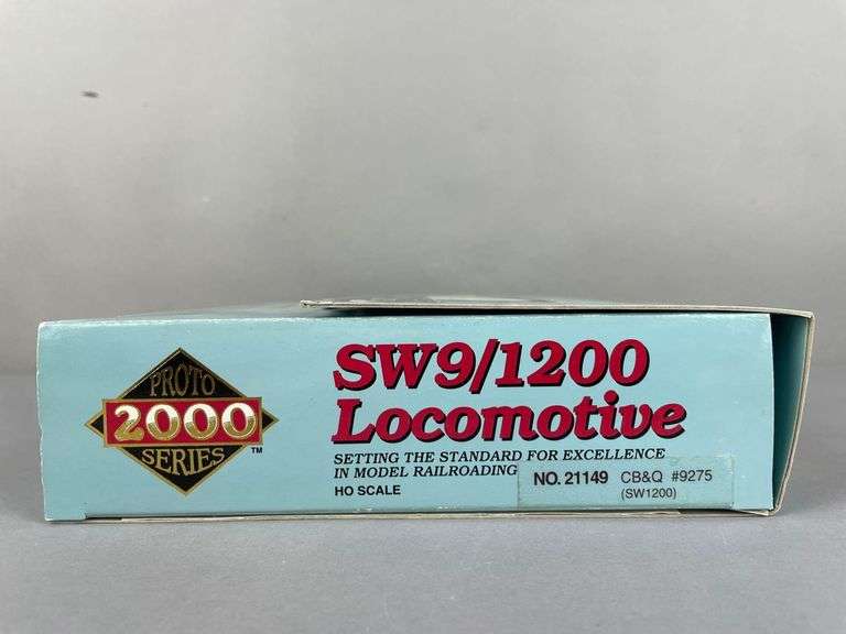 Proto Series 2000 HO Scale SW9 / 1200 Burlington Locomotive - Matthew ...