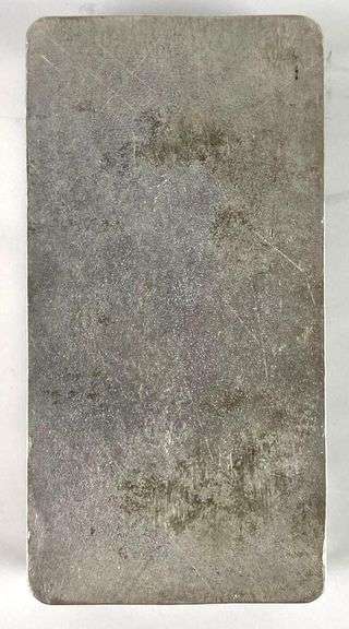 Fleur de Lis 50 oz .999 Fine Silver Ingot/ Bar - Matthew Bullock ...