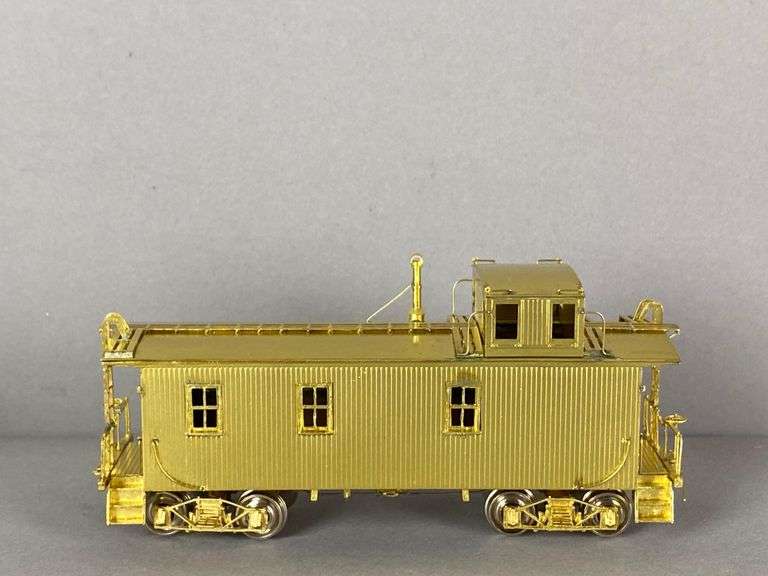 Overland Models Brass HO Scale C and S Wood Caboose - Matthew Bullock ...