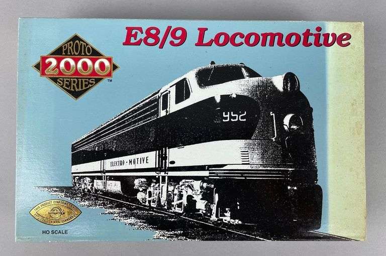 Proto Series 2000 HO Scale E8/9 Locomotive - Matthew Bullock Auctioneers