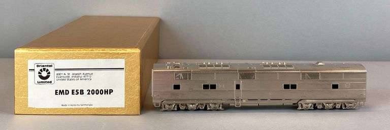 Oriental Limited Brass HO Scale Passenger Baggage Car - Matthew Bullock ...