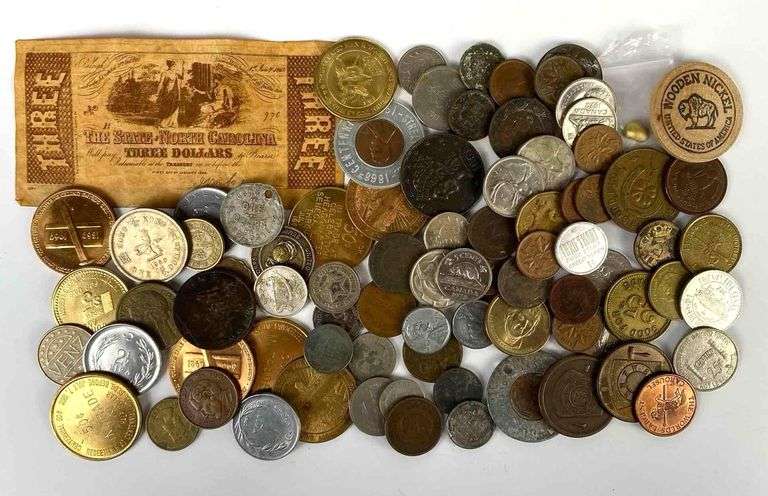 Group of Assorted Coins and More - Matthew Bullock Auctioneers