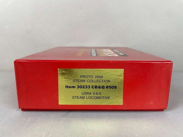 Proto 2000 Heritage Steam Collection HO Scale CB and Q 0-6-0 Locomotive ...
