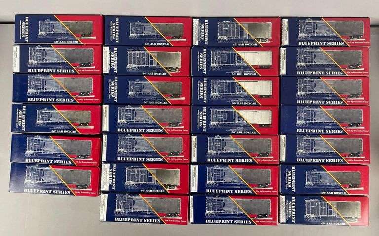 Group of Branchline Blueprint Series HO Scale Train Car Model Kits ...