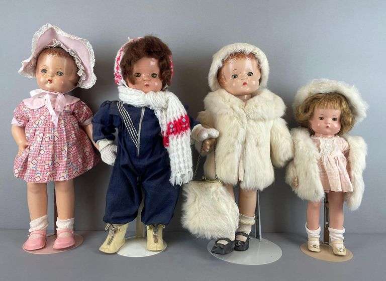 Group of Vintage Effanbee Patsy Ann Plastic Dolls - Matthew Bullock ...