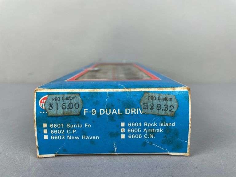 Model Power HO Scale F9 Amtrak Diesel Locomotive - Matthew Bullock ...