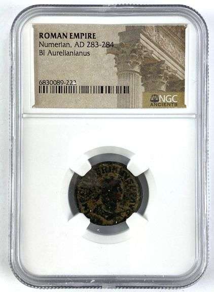 NGC Certified Ancient Roman Empire Numerian Coin - Matthew Bullock ...