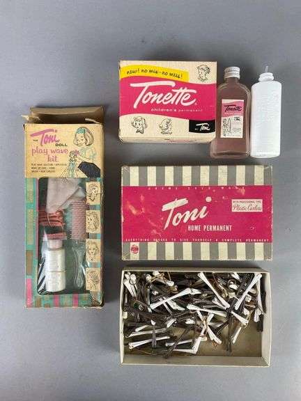 Group of Vintage Ideal Toni Accessory Sets - Matthew Bullock Auctioneers