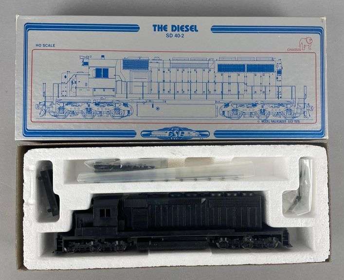 GSB Rail Ltd. HO Scale SD40-2 Diesel Locomotive - Matthew Bullock ...