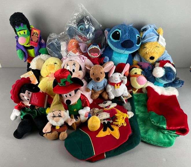 Group of Disney Plushes and More - Matthew Bullock Auctioneers