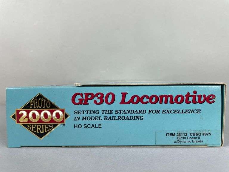 Proto Series 2000 HO Scale GP30 Burlington Locomotive - Matthew Bullock ...