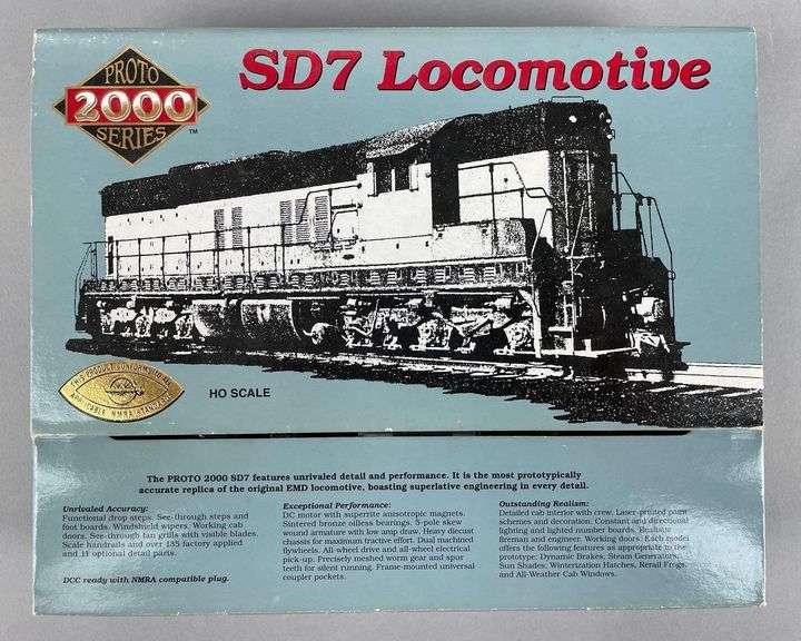 Proto Series 2000 HO Scale SD 7 Burlington Locomotive - Matthew Bullock ...