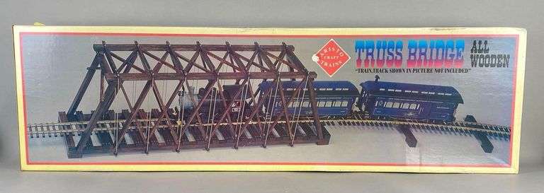 Aristo Craft Trains All Wooden Truss Bridge Model Set - Matthew Bullock ...