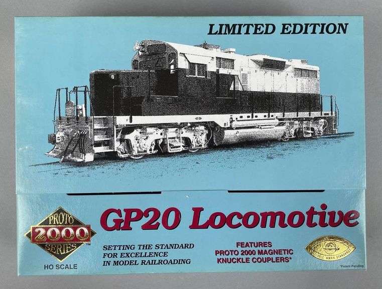 Proto Series 2000 HO Scale GP20 Burlington Locomotive - Matthew Bullock ...