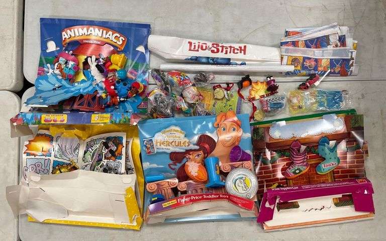 Group of McDonalds Disney Toy Premium Displays and More - Matthew ...
