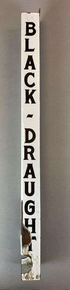 Black Draught Laxative Medicine Porcelain Advertising Dispenser ...