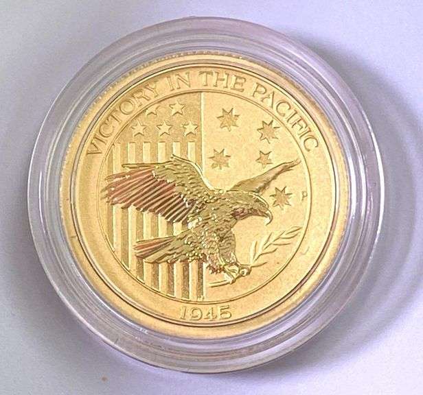 2016 Australia $15 Victory in the Pacific 1/10oz .999 Fine Gold Coin ...