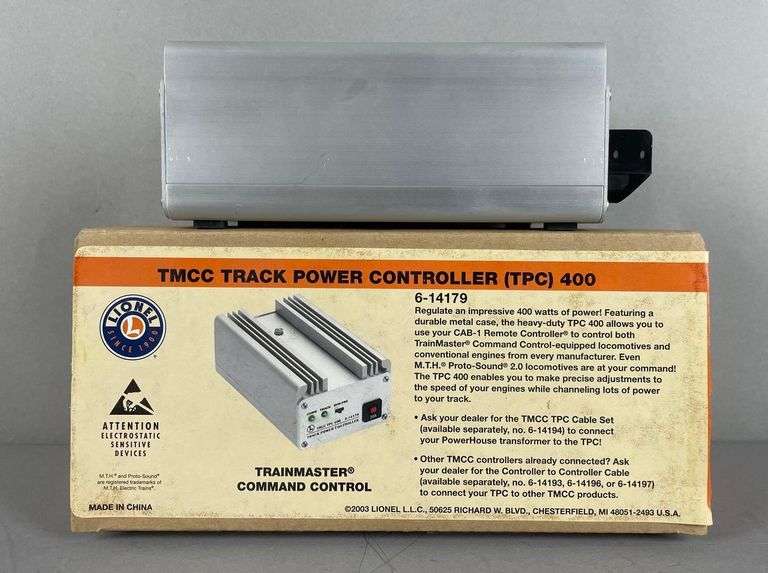Lionel TMCC Track Power Controller 400 - Matthew Bullock Auctioneers