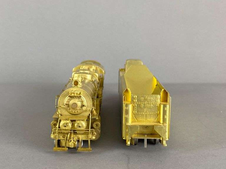 Sunset Models Brass HO Scale PRR 2-10-0 Locomotive and Tender - Matthew ...