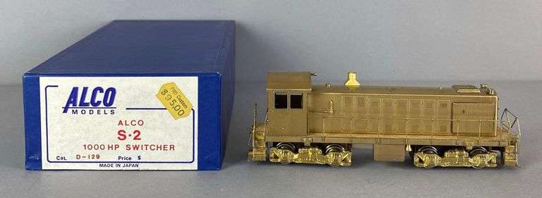 ALCO Models Brass HO Scale S-2 1000HP Switcher - Matthew Bullock ...
