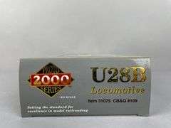 Proto Series 2000 HO Scale U28B Burlington Locomotive - Matthew Bullock Auctioneers