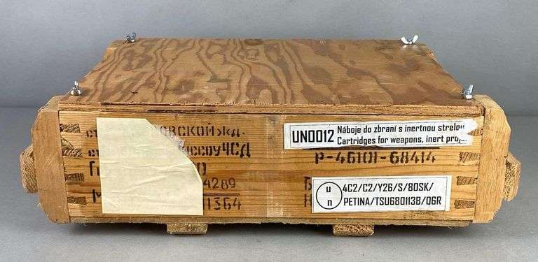 30 Caliber Carbine - 1600 Rounds in Wood Crate - Matthew Bullock ...