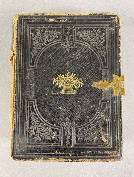 Antique Tin Type Photograph Album - Matthew Bullock Auctioneers