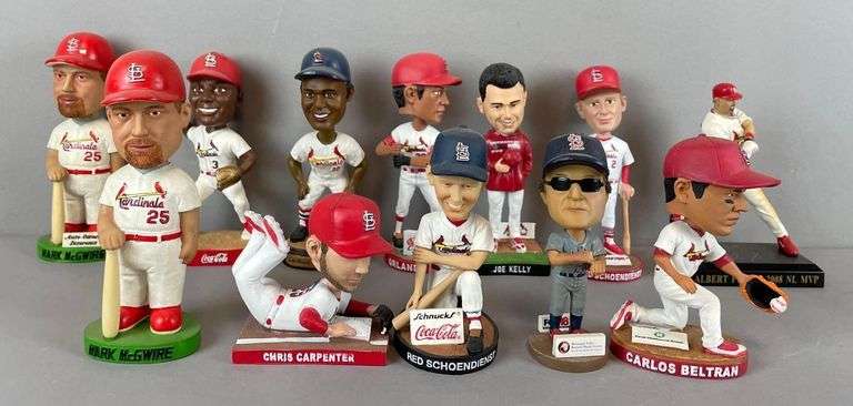 Group of St. Louis Cardinals Baseball Bobbleheads - Matthew Bullock ...