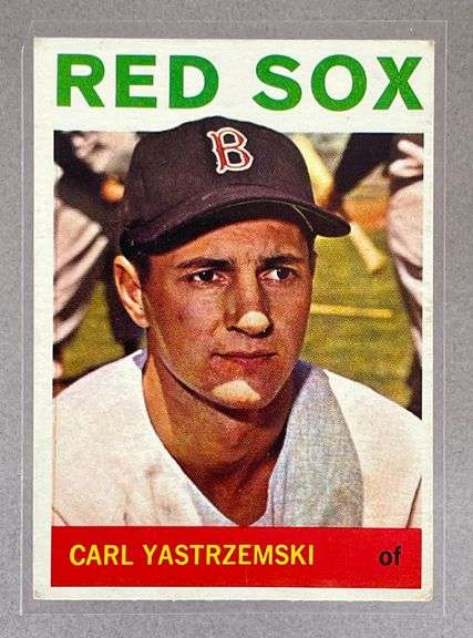 1964 Topps Carl Yastrzemski #210 - Matthew Bullock Auctioneers