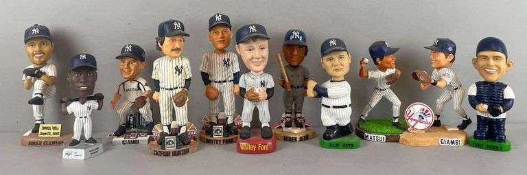 Group of New York Yankees Baseball Bobbleheads - Matthew Bullock ...