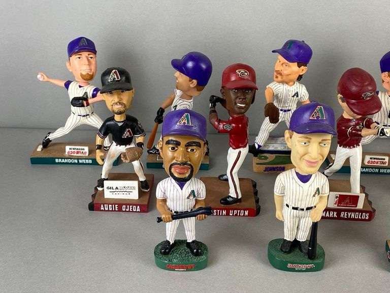 Group of 12 Arizona Diamondbacks Baseball Player Bobbleheads - Matthew ...
