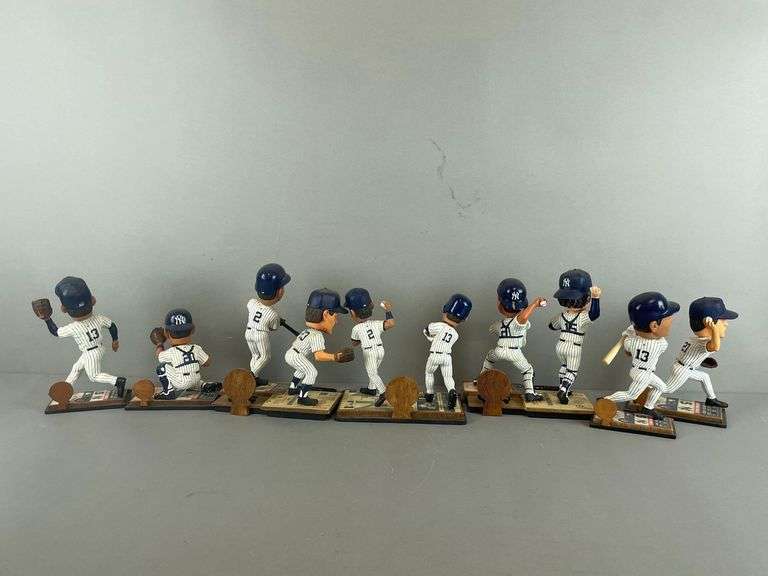 Group of New York Yankees Baseball Bobbleheads - Matthew Bullock ...