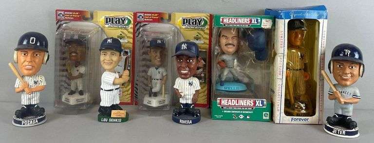 Group of New York Yankees Baseball Bobbleheads - Matthew Bullock ...