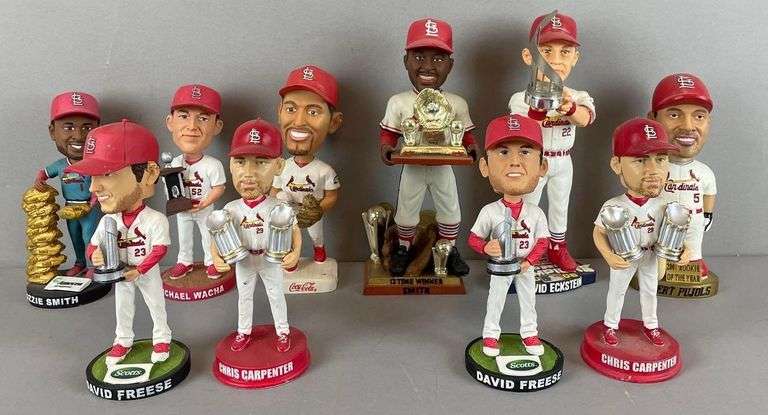 Group of St. Louis Cardinals Baseball Bobbleheads - Matthew Bullock ...