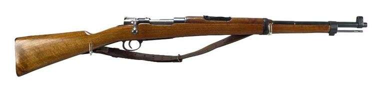 Mauser M1893 7mm Cal. Bolt Action Rifle with Bayonet - Matthew Bullock ...